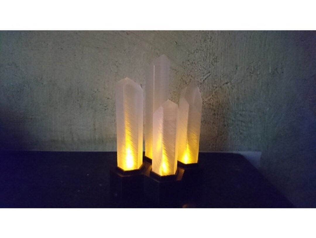 Stargate SG-1 Inspired Light up Crystal: 3D Printed Fandom Decor - Etsy