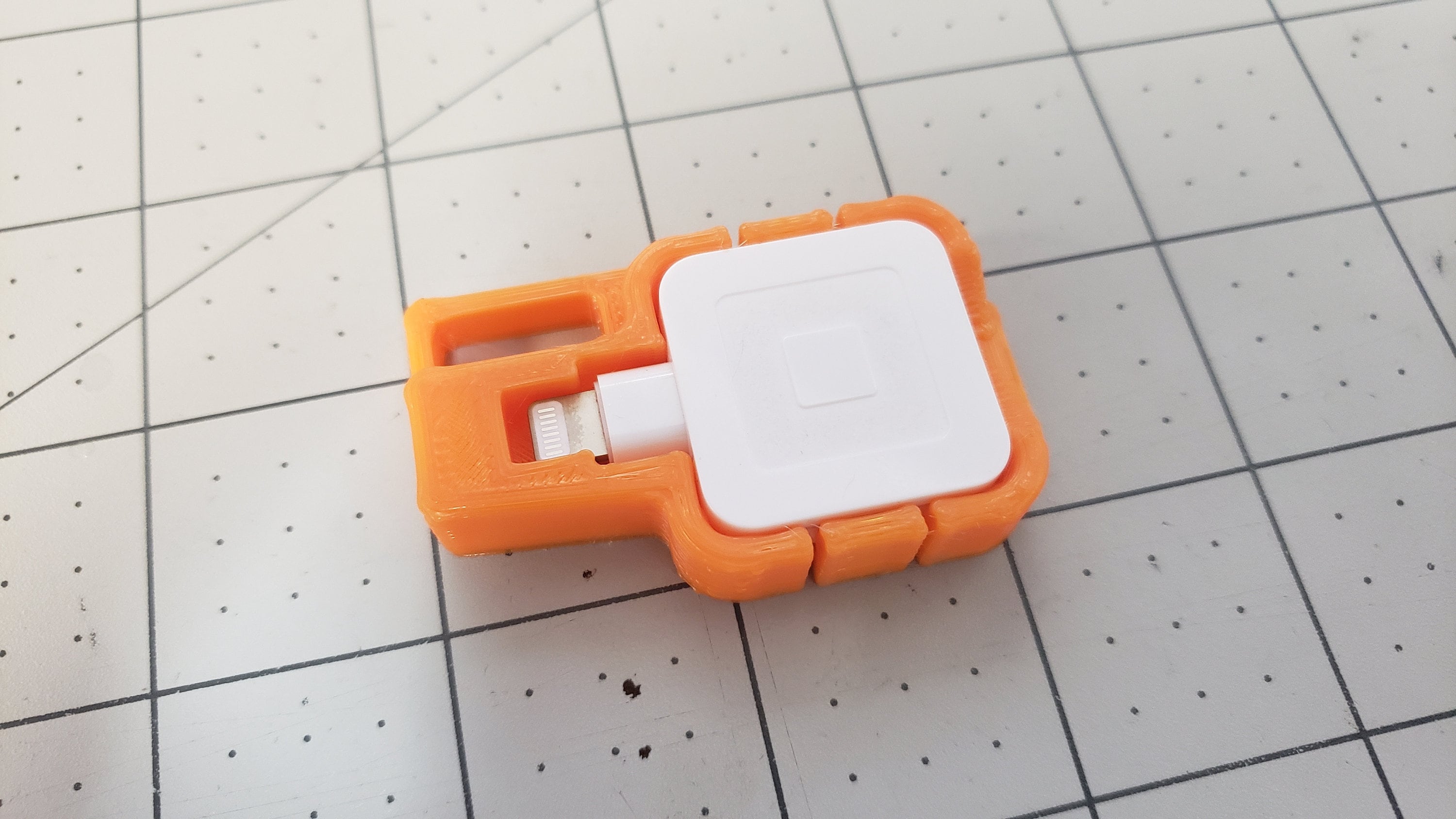 Square Card Reader Keychain Holder / Square Swiper Holder / - Etsy