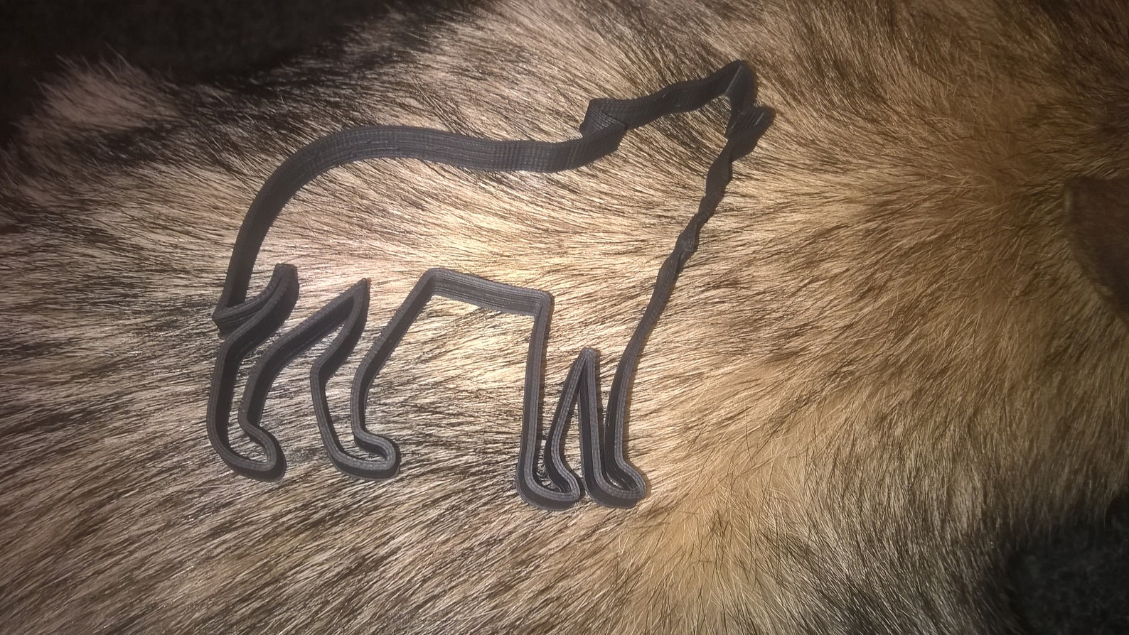 Howling Wolf Cookie Cutter / Howling Dog Cookie Cutter / | Etsy