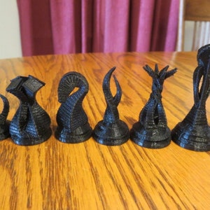 Alien Life Chess Pieces Set - Etsy
