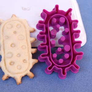 Bacteria Cookie Cutter / 3d Printed - Etsy