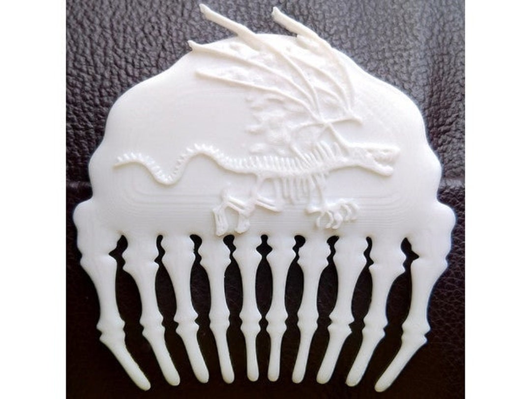 Dragon Skeleton Comb: Heroes of Might and Magic 3 Inspired, 3D Printed ...