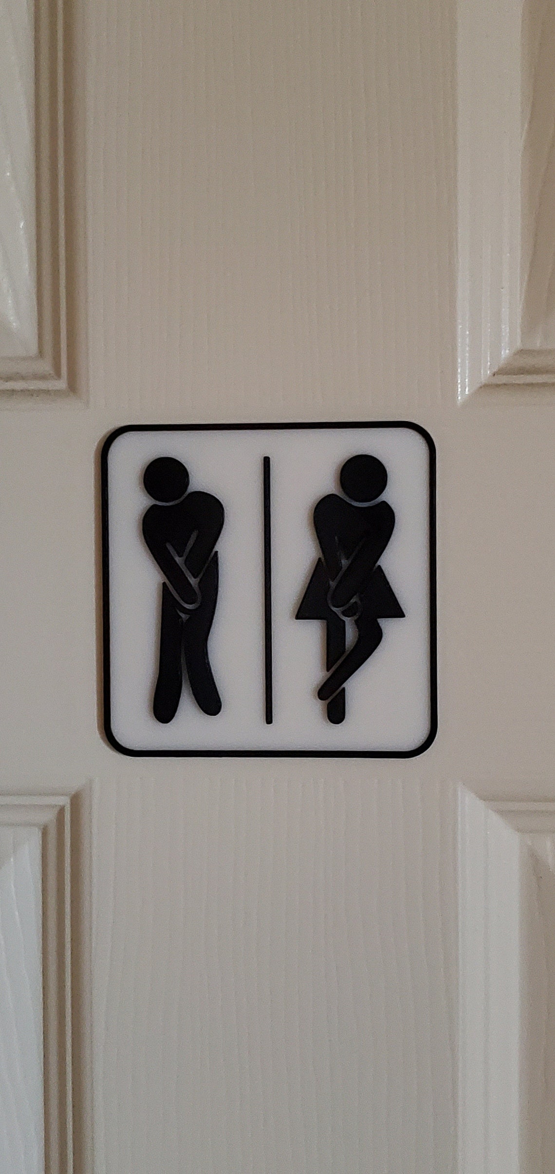 Funny Bathroom Sign / Inappropriate Sign / Restroom Sign / | Etsy Canada