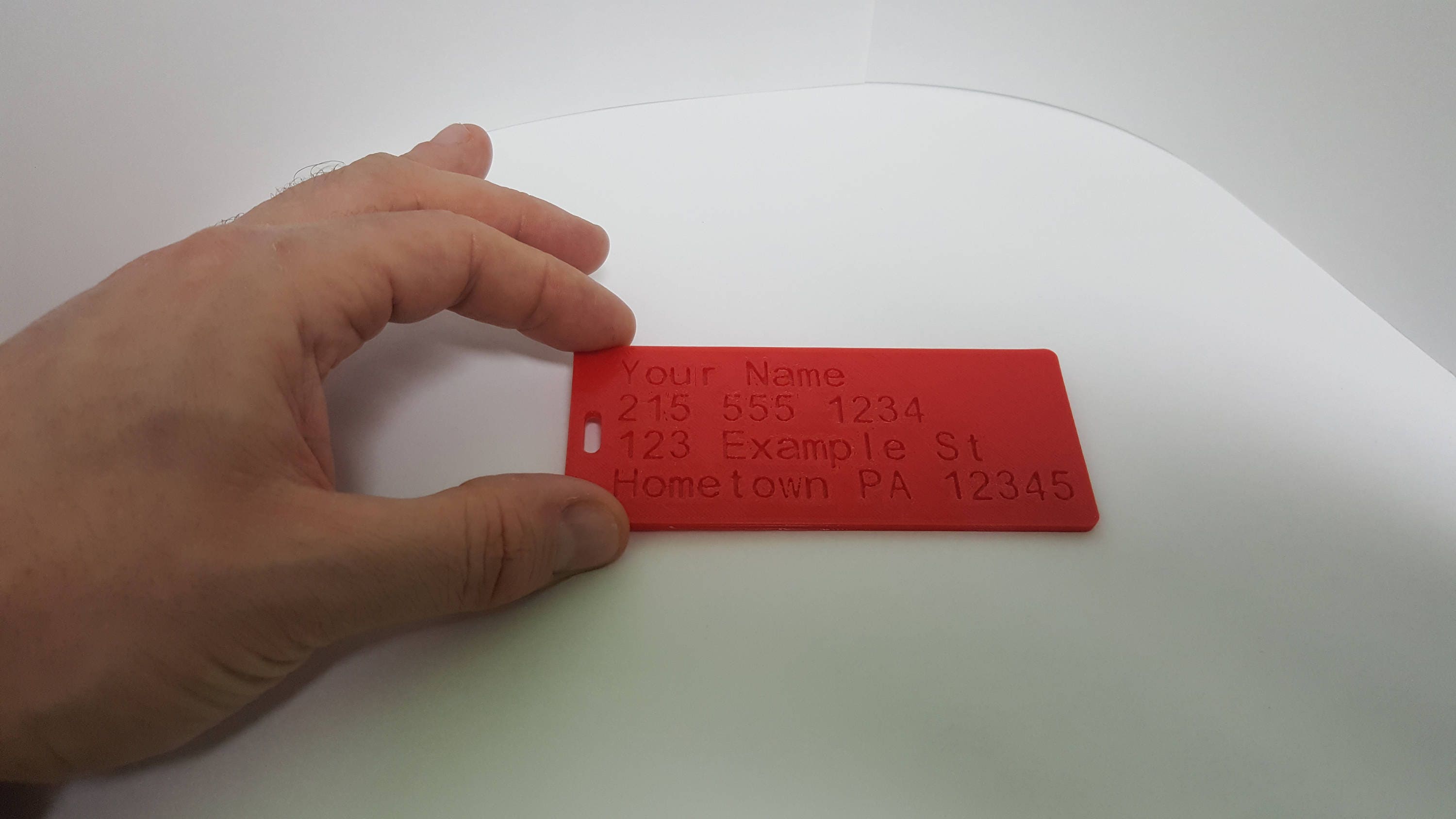 Custom Luggage Tags / 3D Printed - Etsy