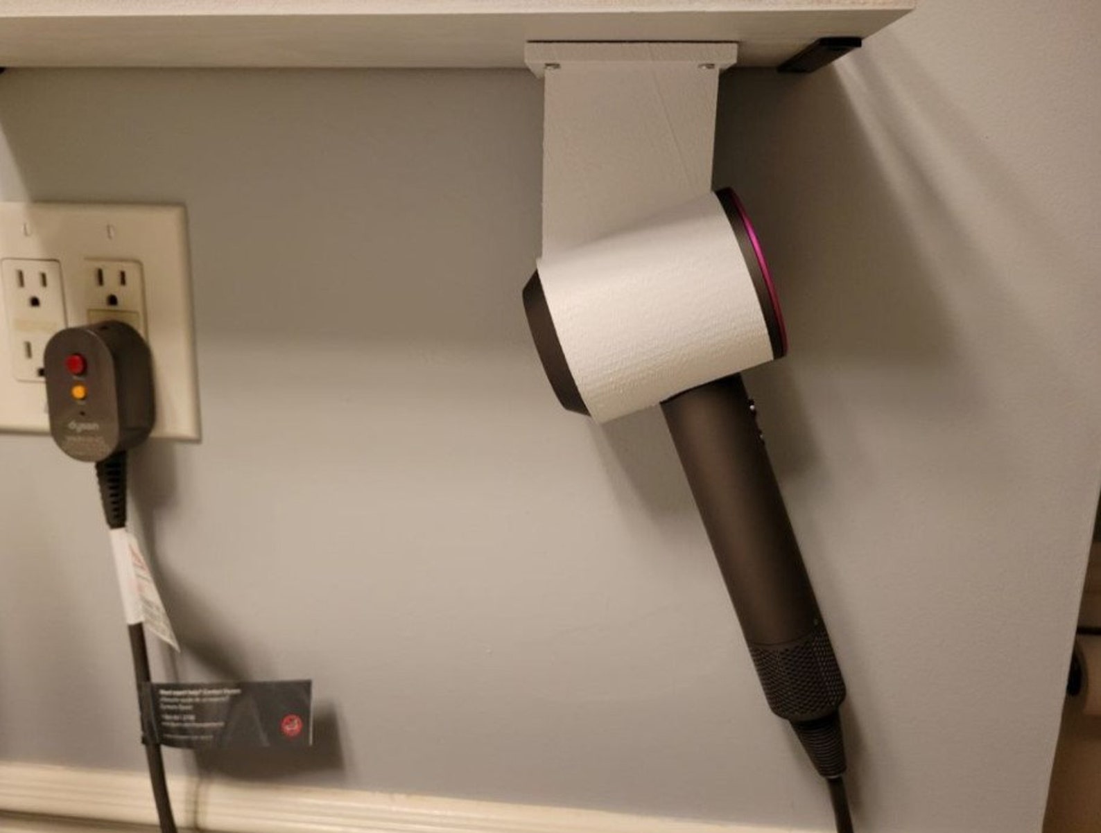 Dyson Supersonic Under Shelf Mount Holster - Etsy