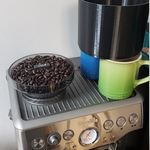 Breville Bes870xl Hopper Extension / 980xl / Grinder Hopper Expander ...