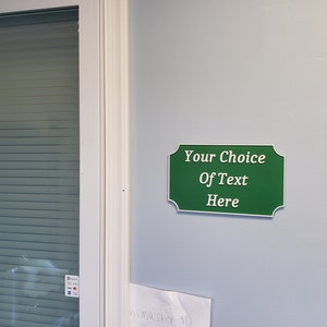 Customizable 3D Printed Sign / Your Text Here / Funny Sign / Custom ...