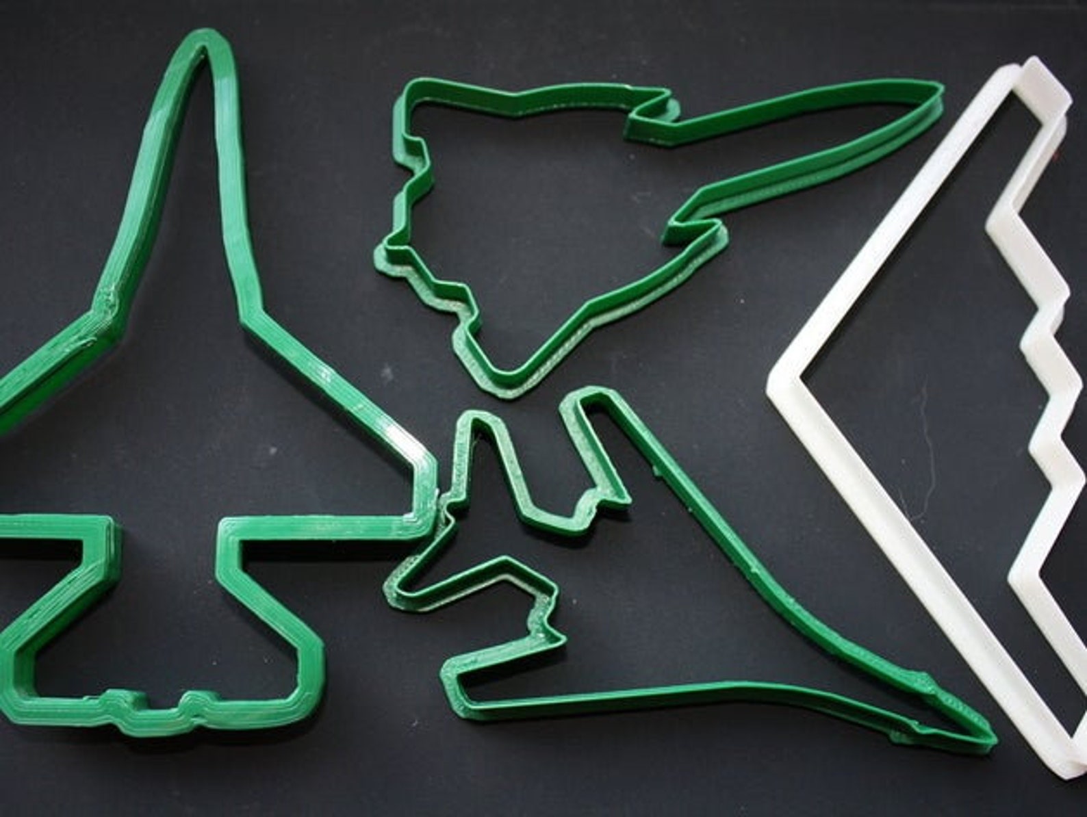 Jet Cookie Cutter Set of 4 B1 / F16 / SR71 / B2 - Etsy