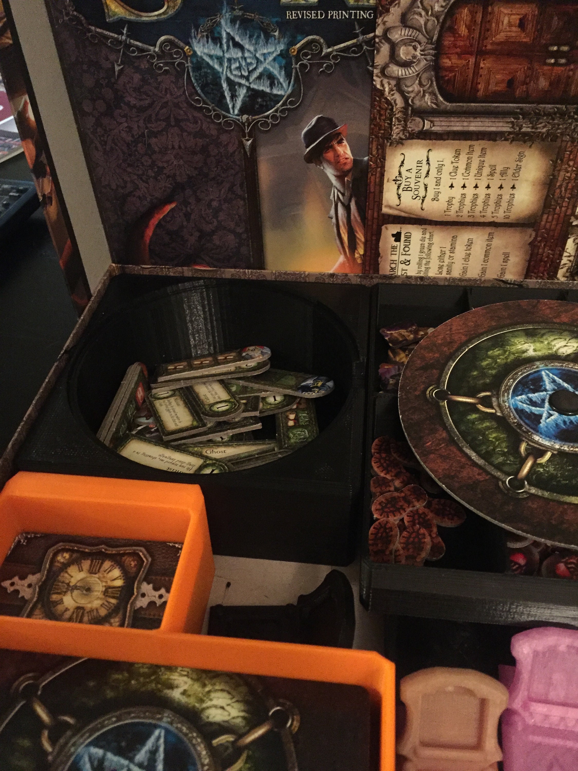 Elder Sign Box Inserts / Board Game Organizer / 3d Printed | Etsy