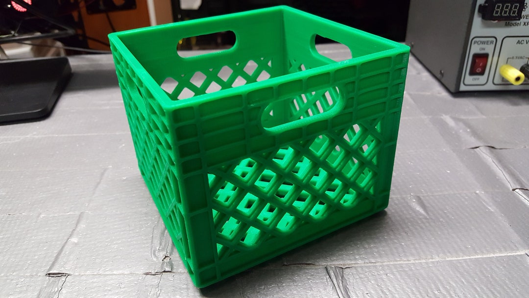 Mini Milk Crate / 3d Printed - Etsy