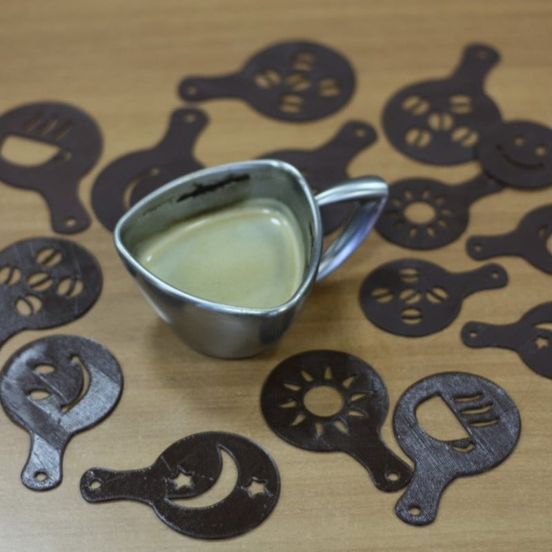 Coffee Stencil - Etsy