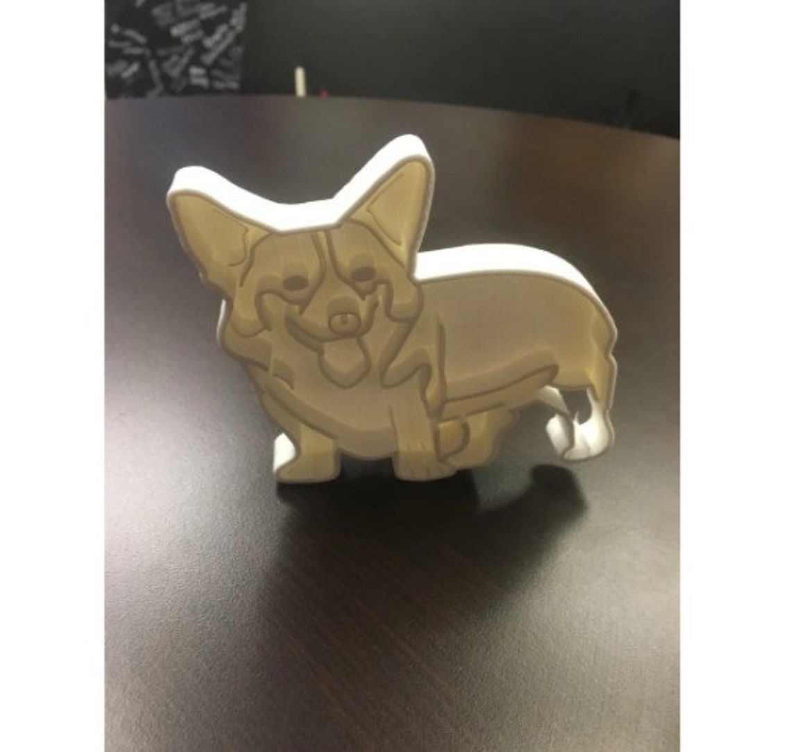 Detailed Corgi Cookie Cutter / 3d Printed / Baker / Baking / | Etsy