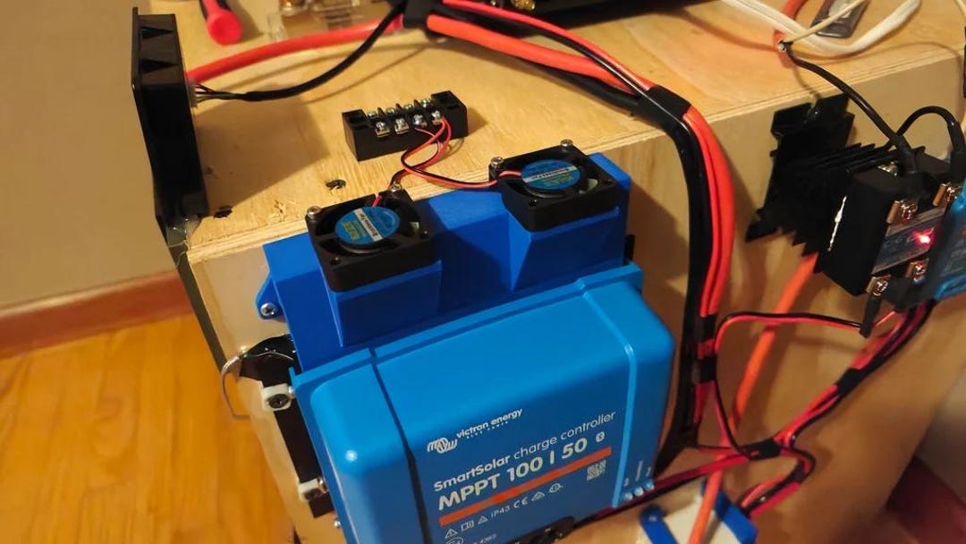 Fan Adapter Compatible With Victron 100/50 / Smartsolar / Dc-dc ...