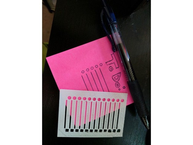 Todo List Stencil 2 Pack - Etsy