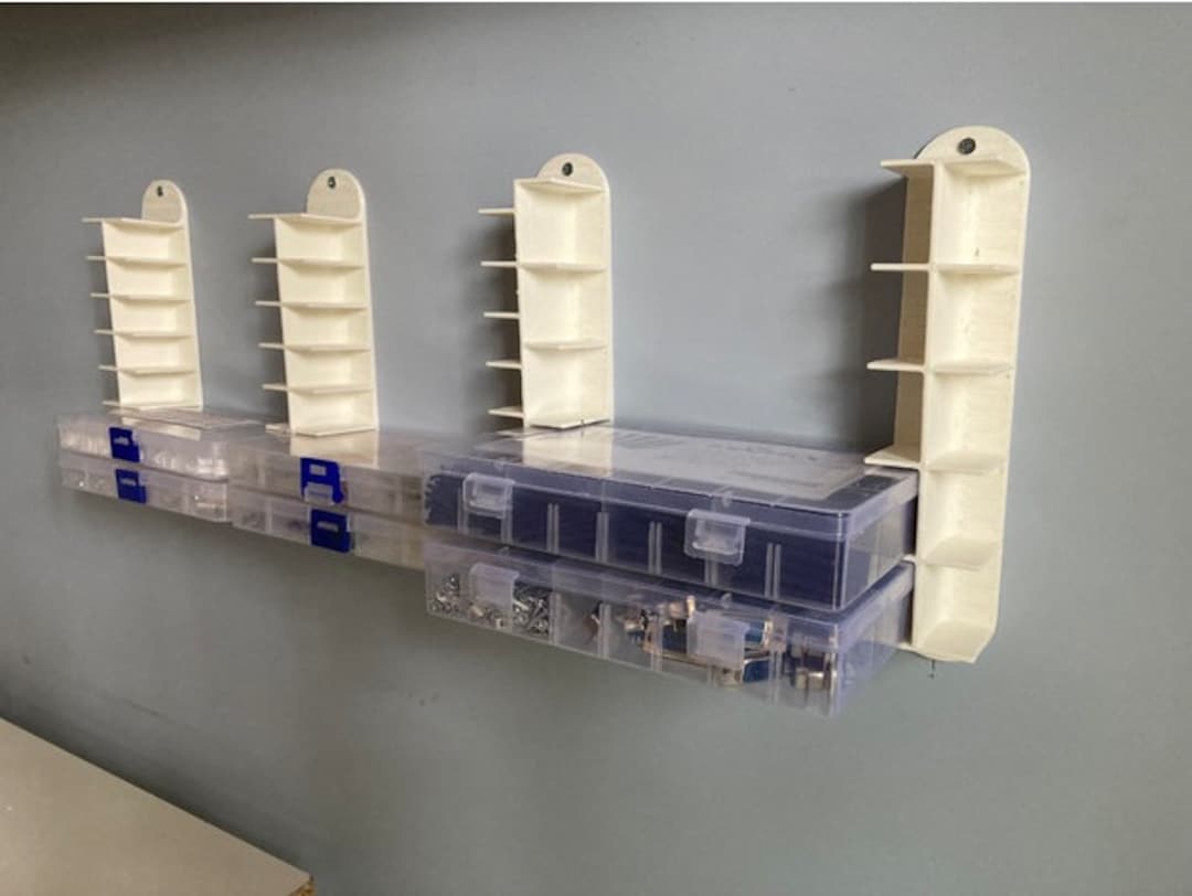 Wall Brackets to Hold Small Parts Boxes - Etsy