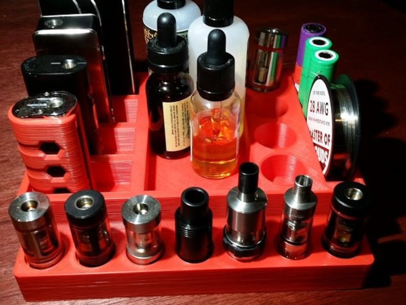 Vape Stand / Vaping Organizer / Gift for Vaping / 3D Printed - Etsy