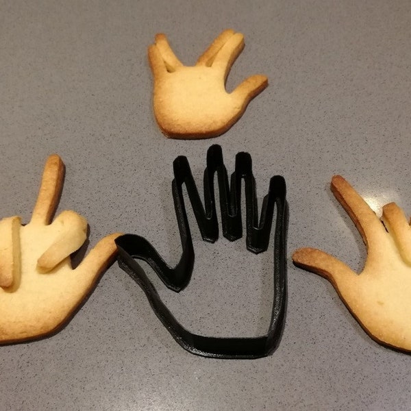 Finger Cookie Cutter - Etsy