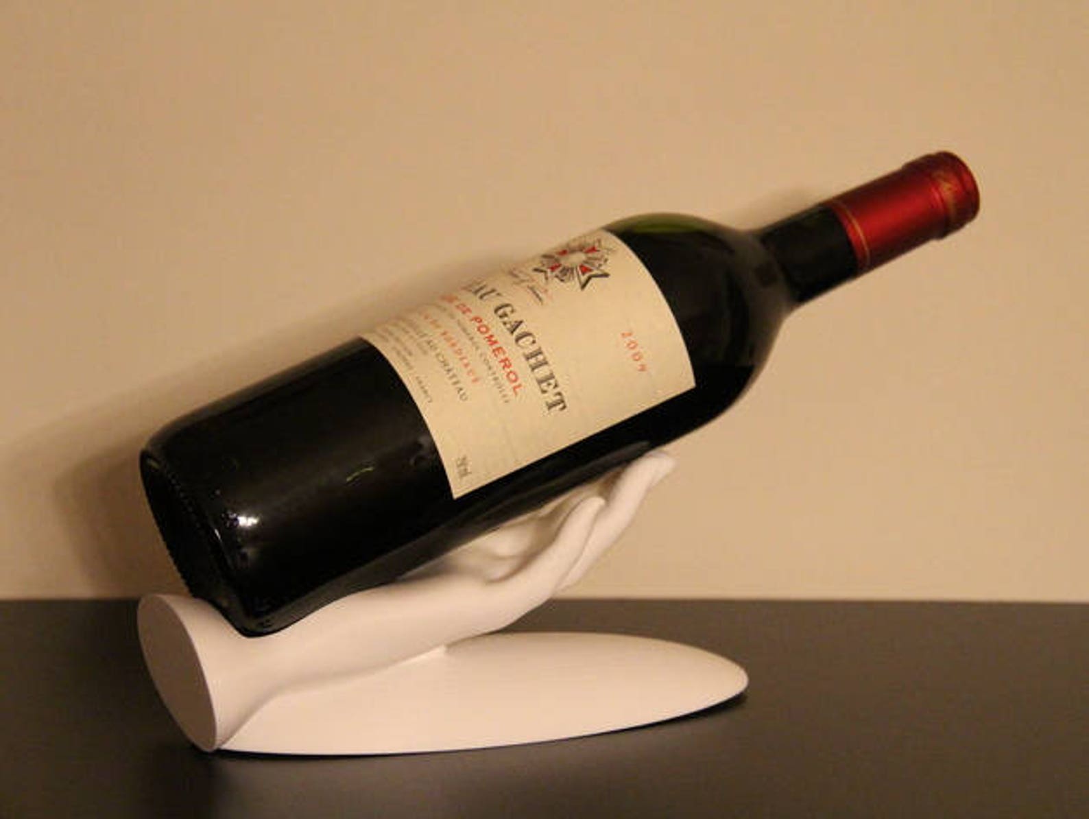 Wine Bottle Display Hand / Wine Bottle Holder / Wine Rack / - Etsy
