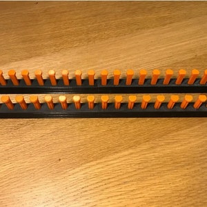 Rectangular Knitting Loom Scarf Rectangle / 3D Printed - Etsy