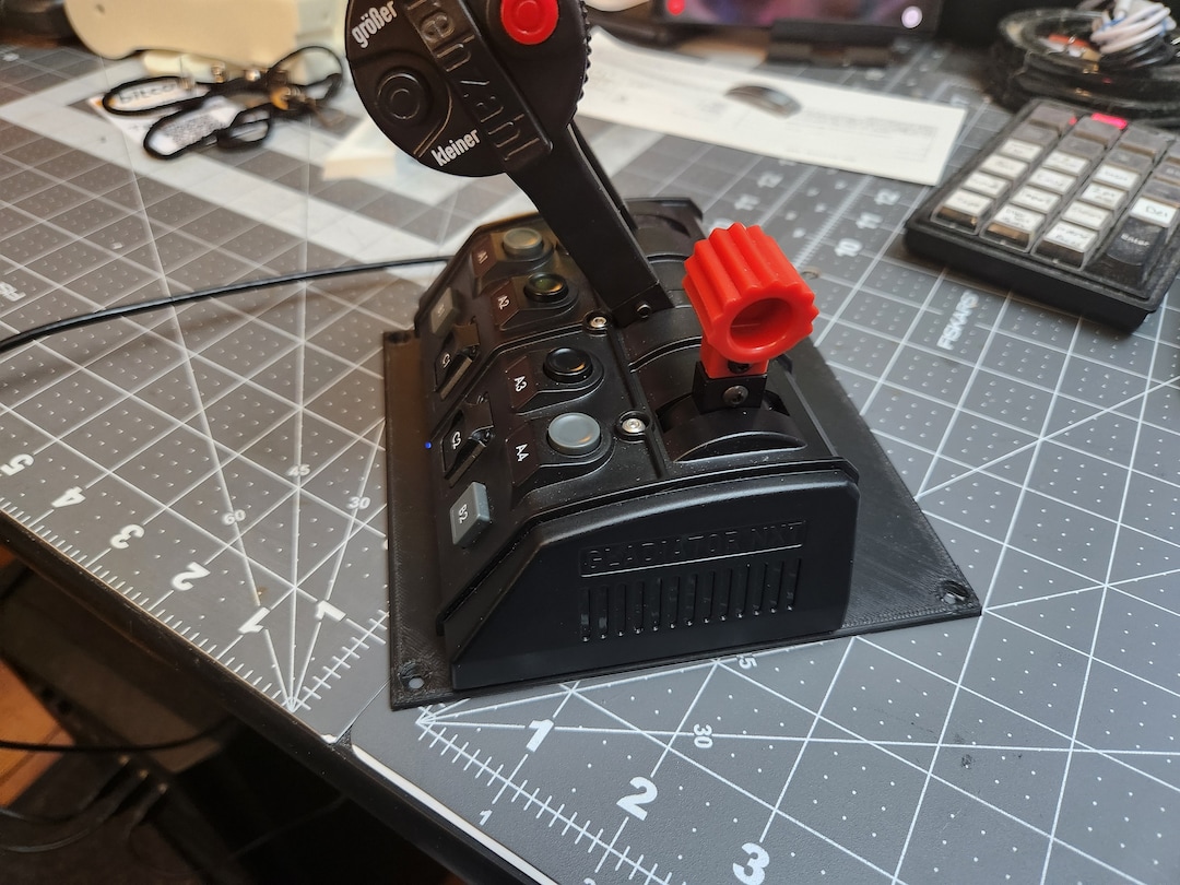 Mount Base Plate Compatible With VKB GNX-THQ Throttle - Etsy