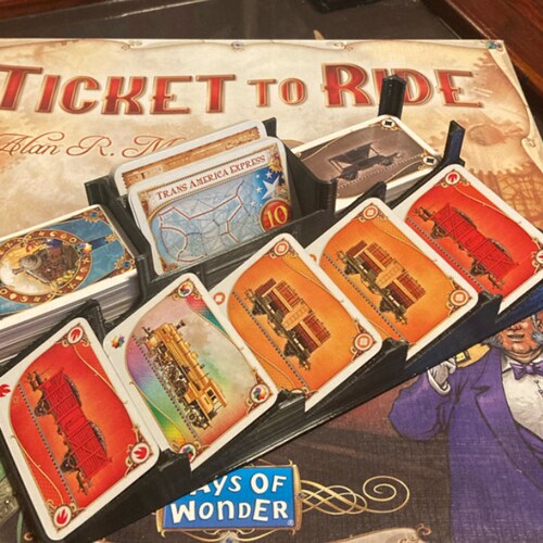 Ticket to Ride Route Card and Train Holder/organizer - Etsy