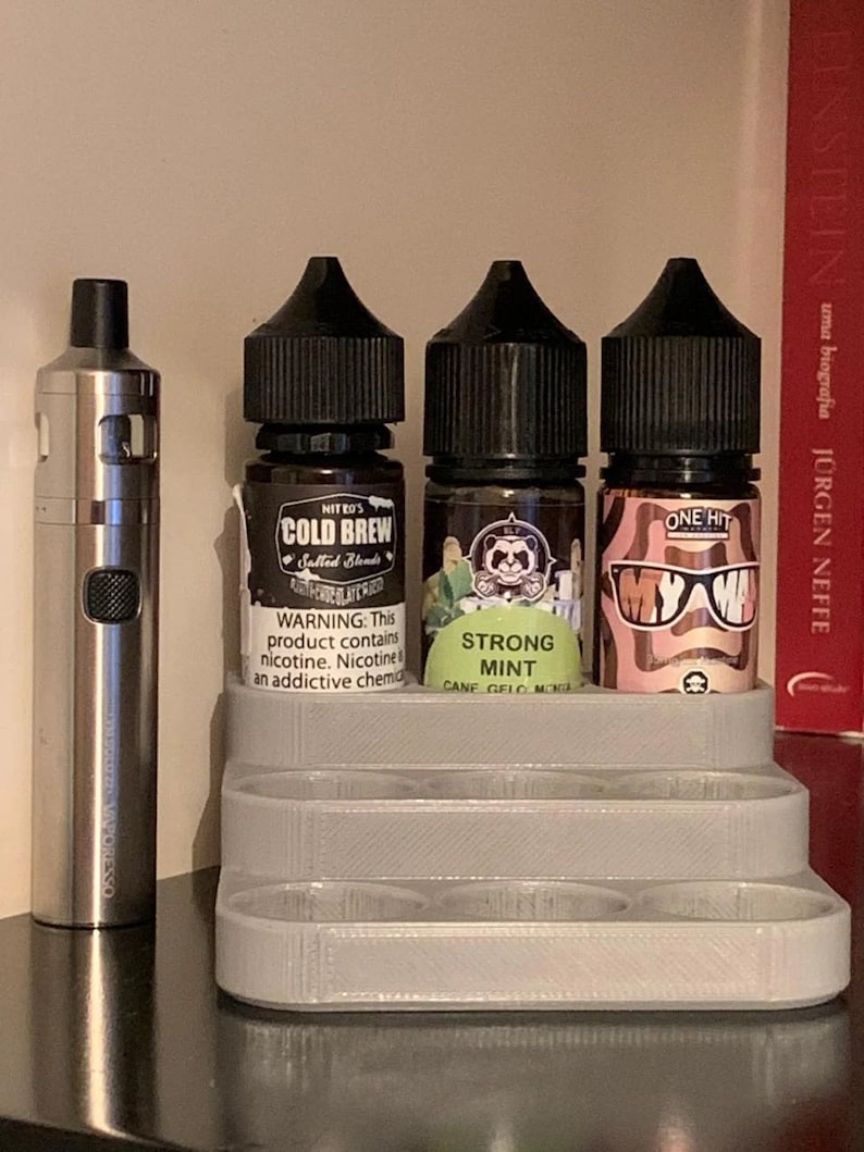 Vape Juice Station / Vape Juice Rack / Organizer / Display / | Etsy