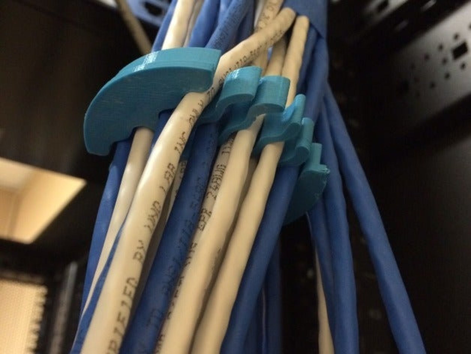 Network Cable Organizer / Cat5 Bundler / Cat6 Bundler / Cat - Etsy