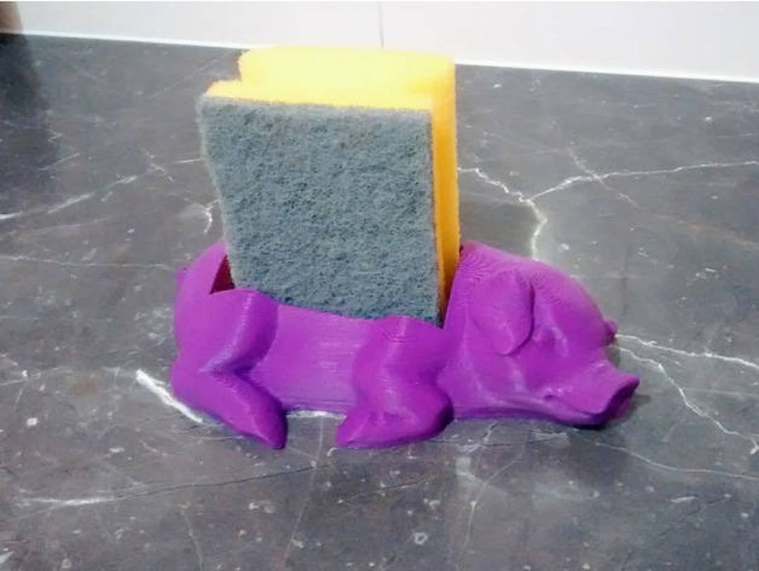 Sponge Pig / Sponge Holder / Sponge Rack / Sink Sponge / Sponge ...