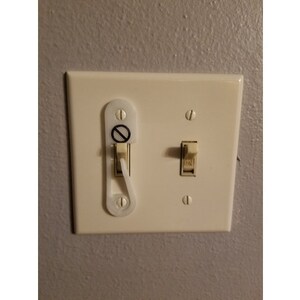 Light Switch Lock: 3D Printed Switch Protector (2 Pack) - Etsy