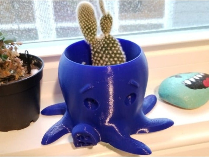 Octopus Planter / Succulent / Cactus Pot / Small Planter / - Etsy