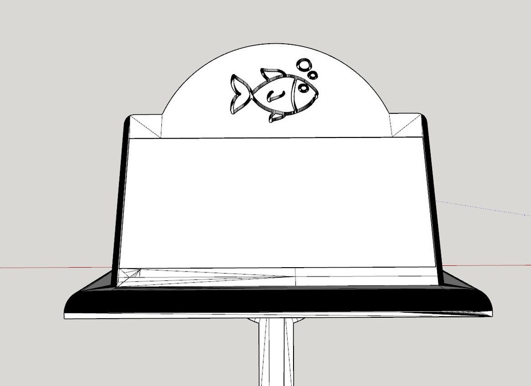 Customized Fish Headstone / Tombstone / Grave Marker / Personalized ...