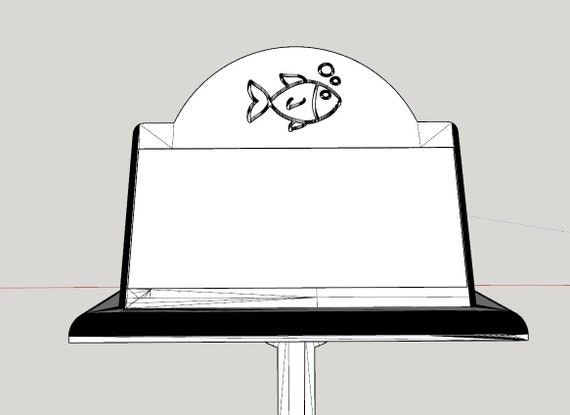 Customized Fish Headstone / Tombstone / Grave Marker / - Etsy