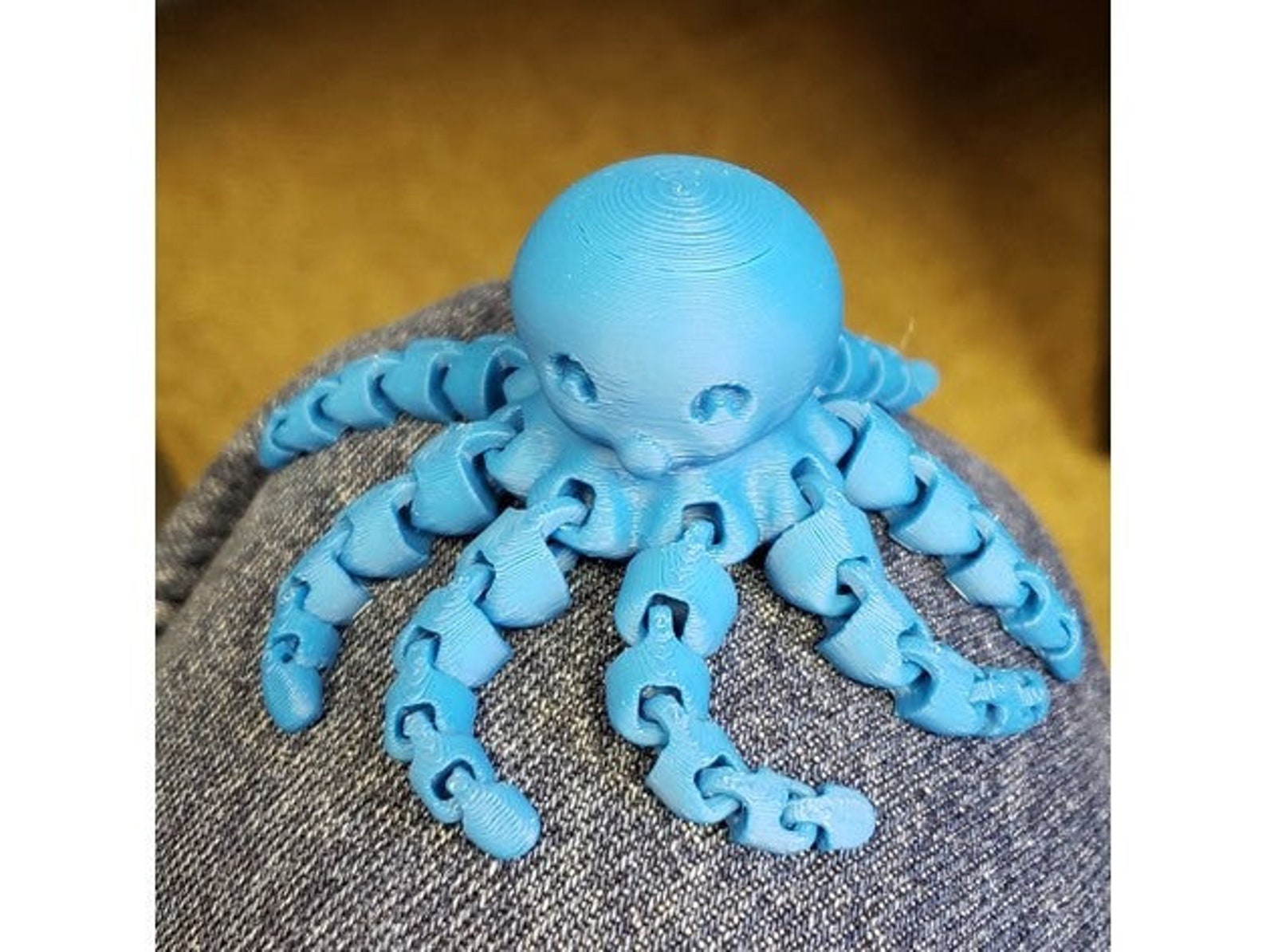 Cute Mini Octopus / 3D Printed | Etsy