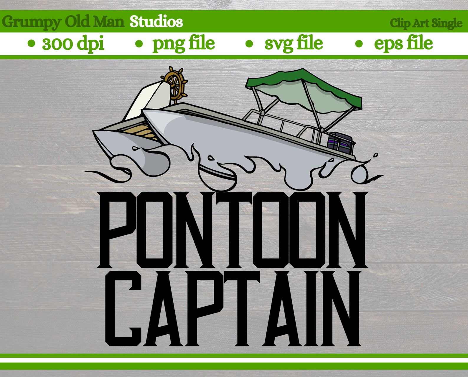 Funny Pontoon Boat Clip Art| Coming in Hot | Lake Boat | Svg File | Png ...