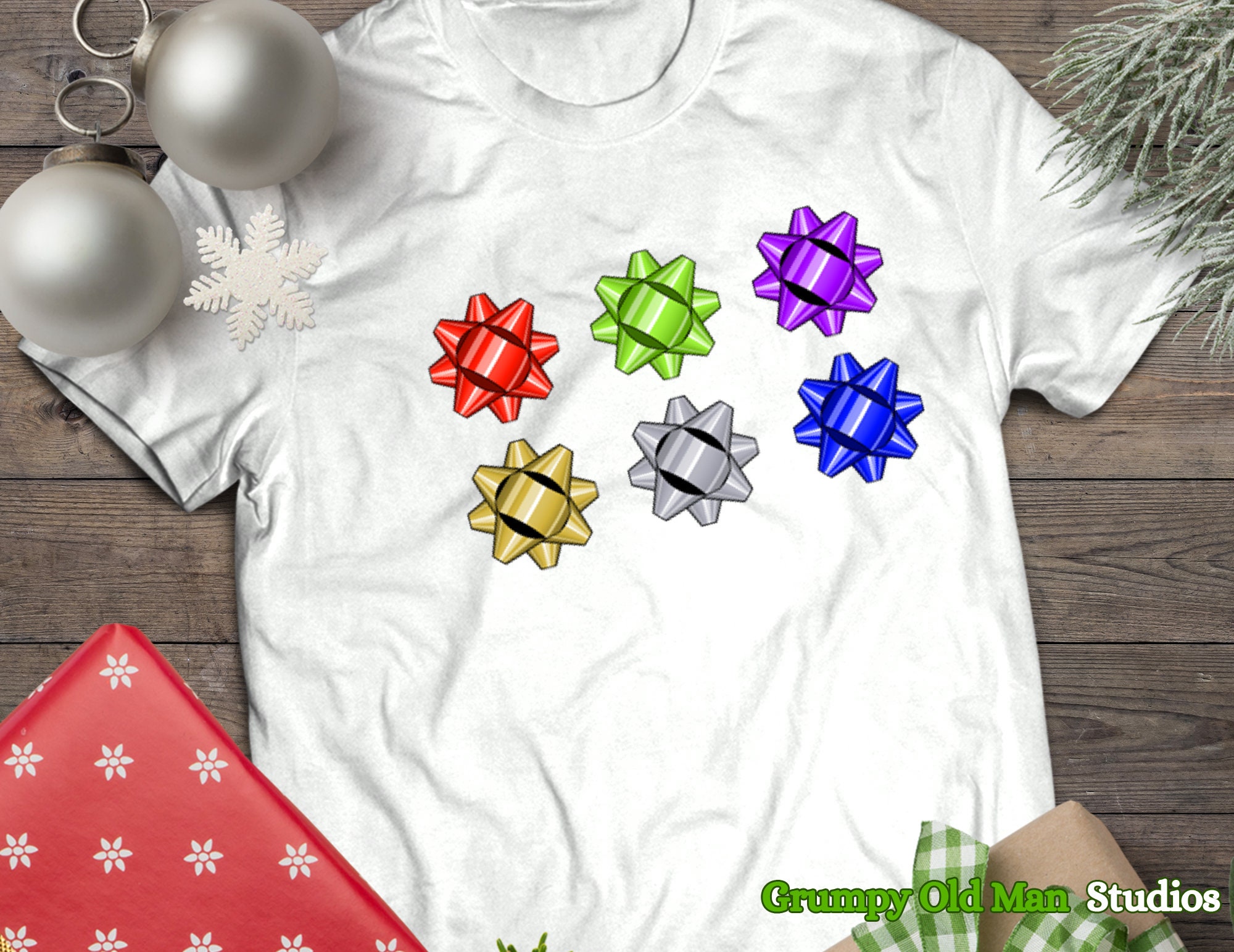 Gift Bows Cut File | Gift Wrap Ribbon Bow Clip Art | Christmas Design ...