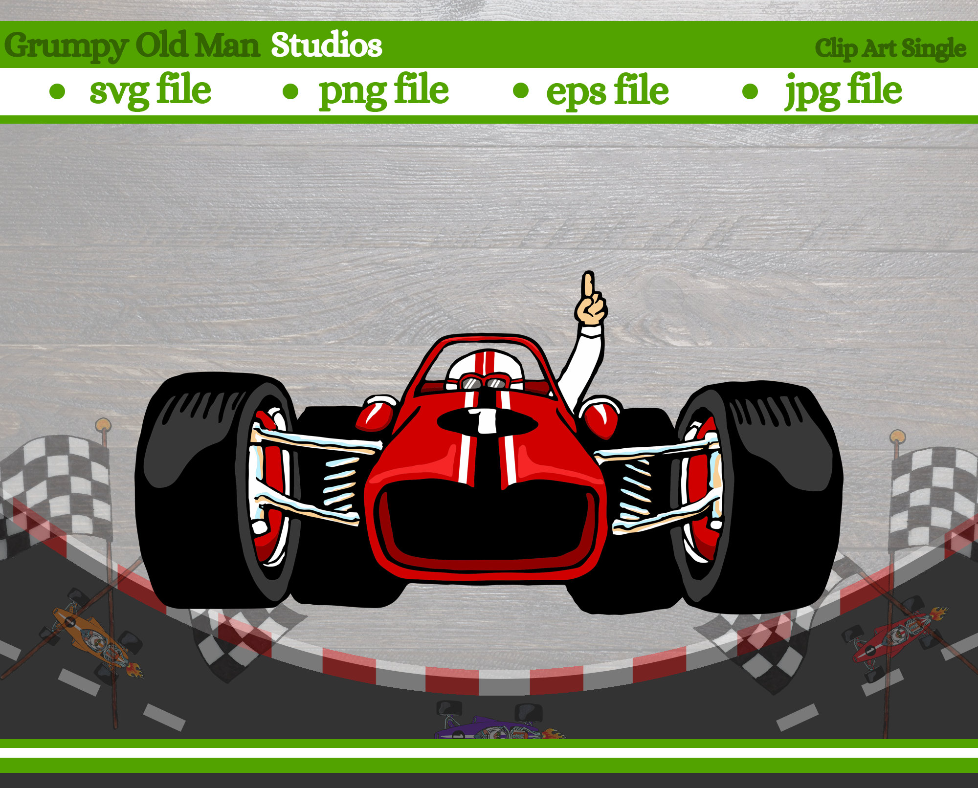 Race Car Clip Art Front View | Formula 1 Race Car Clipart | Indy 500 ...