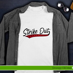 Baseball Strike Out Cut File | Backwards K | Svg File | Png File | Eps ...