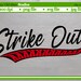 Baseball Strike Out Cut File | Backwards K | Svg File | Png File | Eps ...