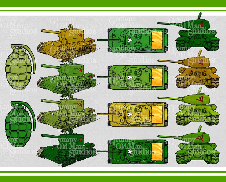 Military Tank Clip Art Army Tank Armored Vehicle Png - Etsy Canada