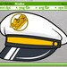 Captain Hat With Pontoon Badge Clip Art | Pontoon Boat | Lake Boat ...