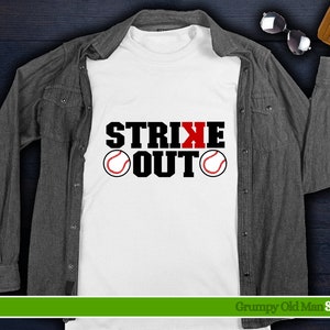 Baseball Strike Out Cut File | Backwards K | Svg File | Png File | Eps ...