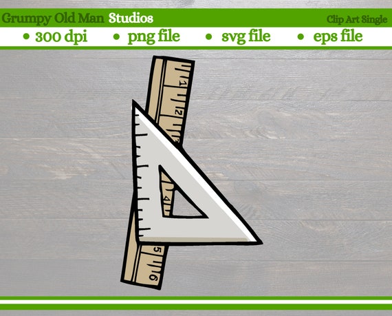 Wooden Ruler Clip Art