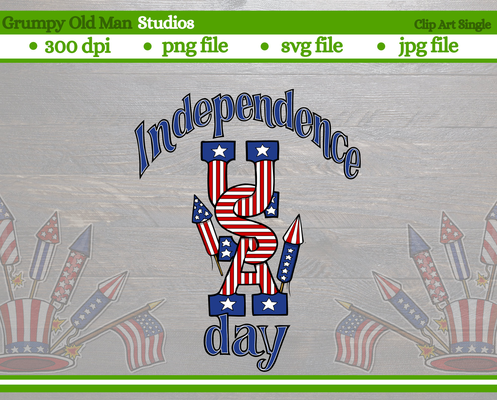 Independence Day Clip Art July 4th Clipart Fourth of July Design Svg ...