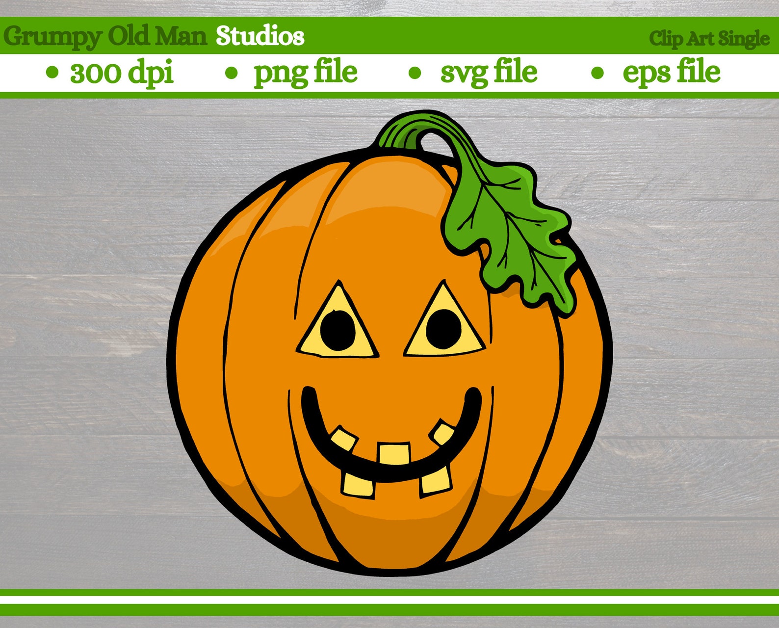 Smiley Face Pumpkin Clip Art Halloween Clip Art Svg File Png File Eps ...