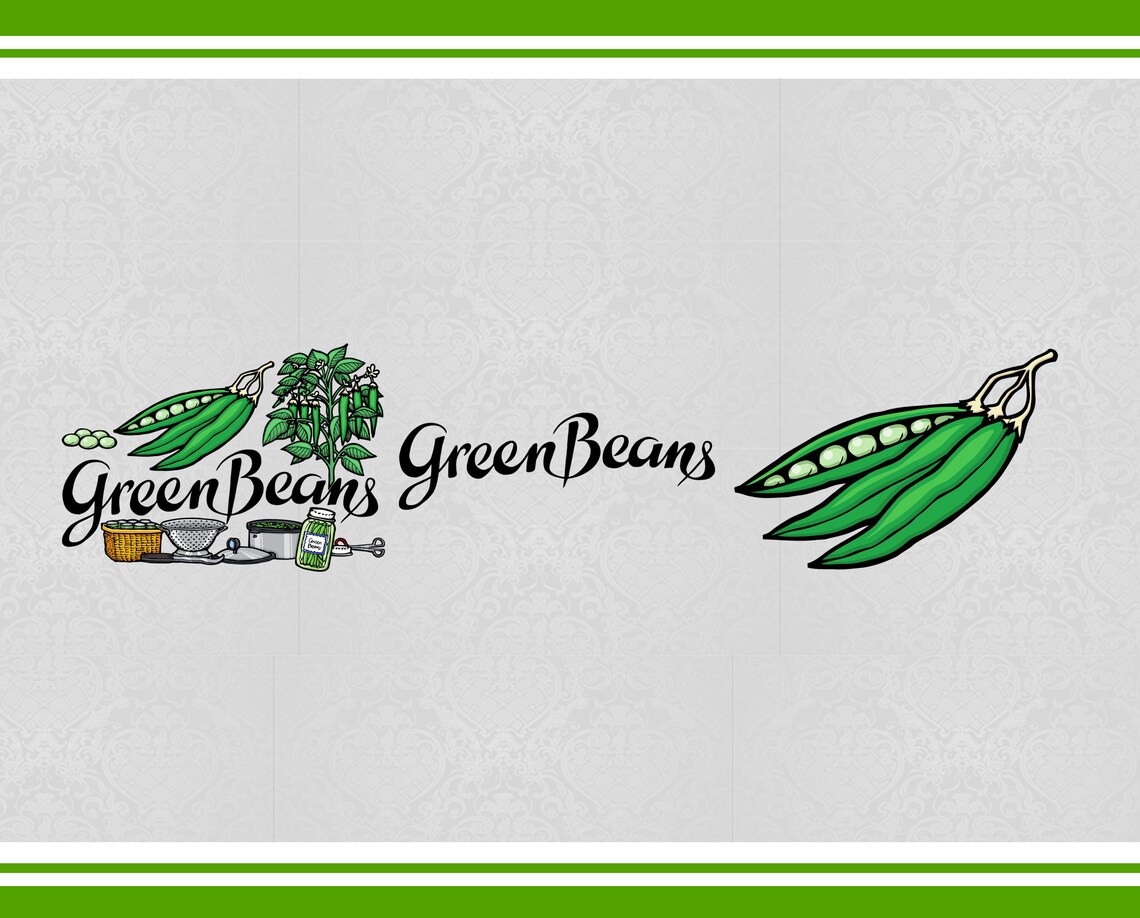 Green Beans Clip Art Vegetable Clip Art Garden Plant Label Green Bean ...