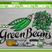 Green Beans Clip Art Vegetable Clip Art Garden Plant Label Green Bean ...