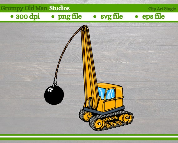 Wrecking Ball Crane