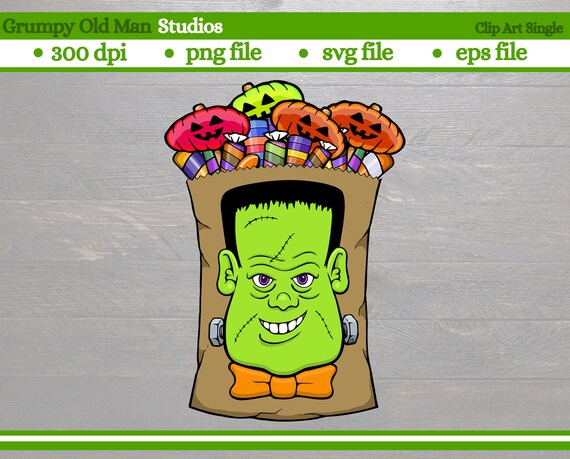 Frankenstein Clip Art Halloween