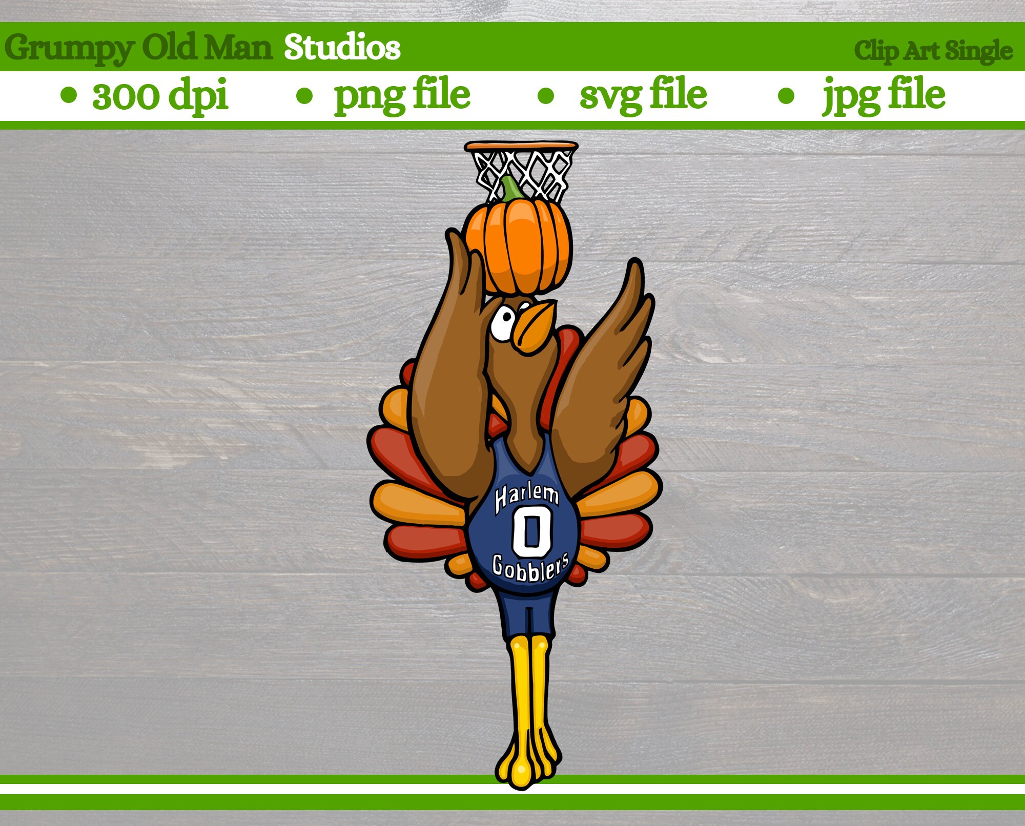 Cartoon Turkey Basketball Player Clip Art | Thanksgiving Svg File | Png ...