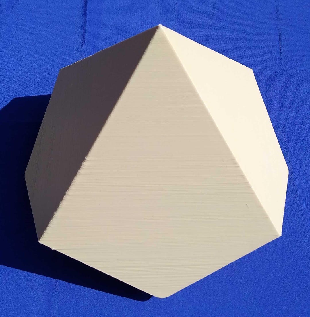 2x2 Equilateral Pyramid Apex Connector - Etsy